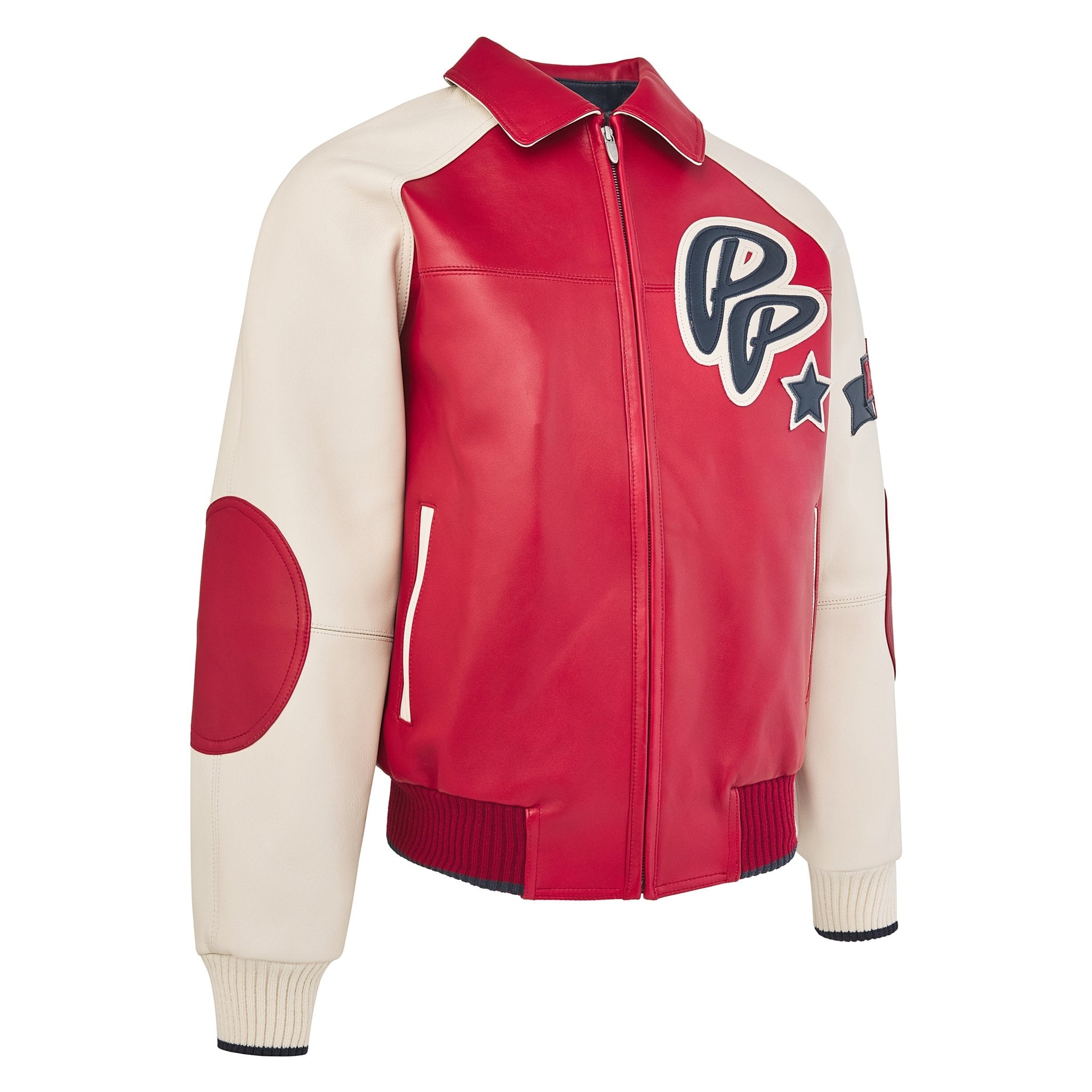 Classic Soda Club Jacket | Cabernet/Ivory/Navy – Capsule NYC