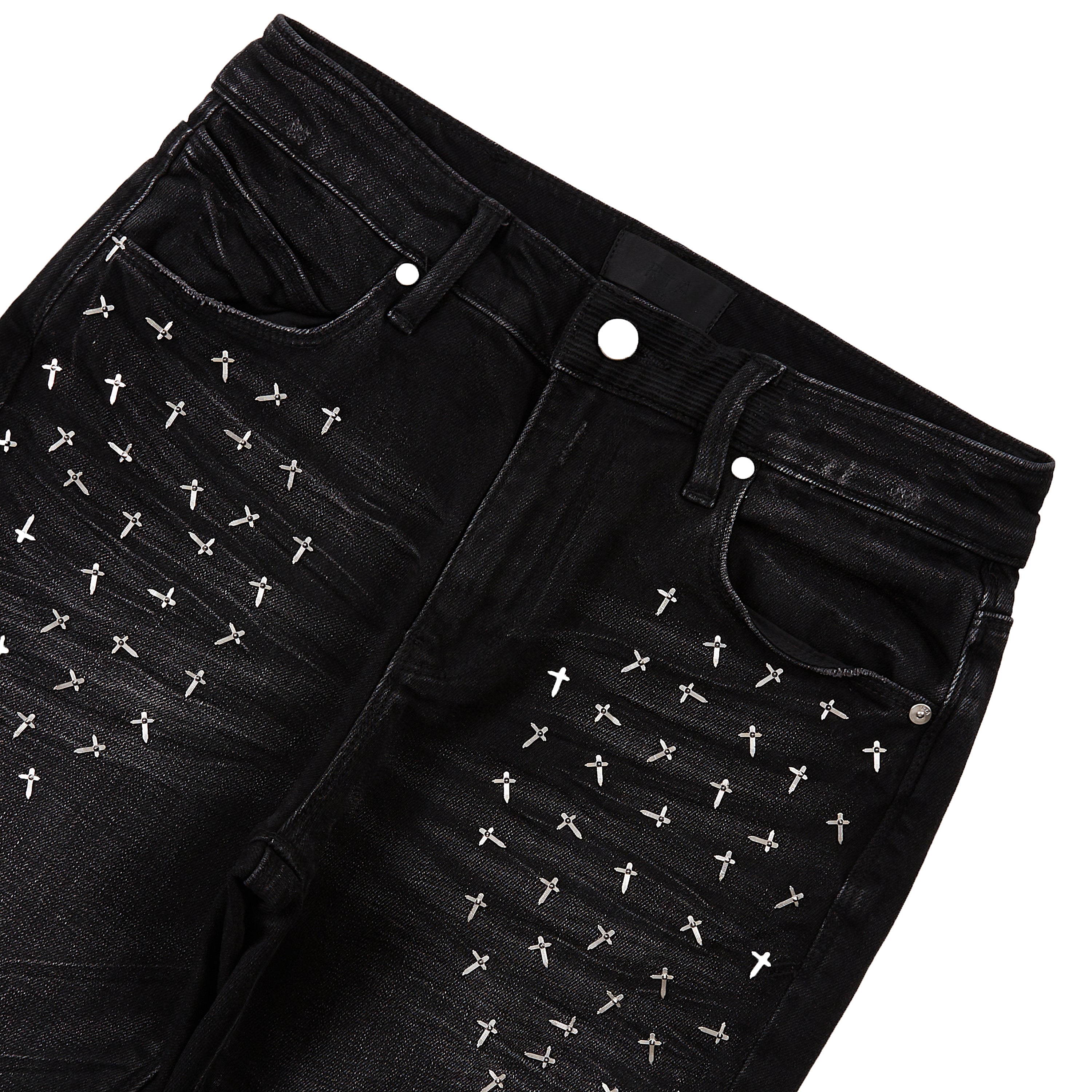 Olivier Denim | Graphite Fade Cross – Capsule NYC