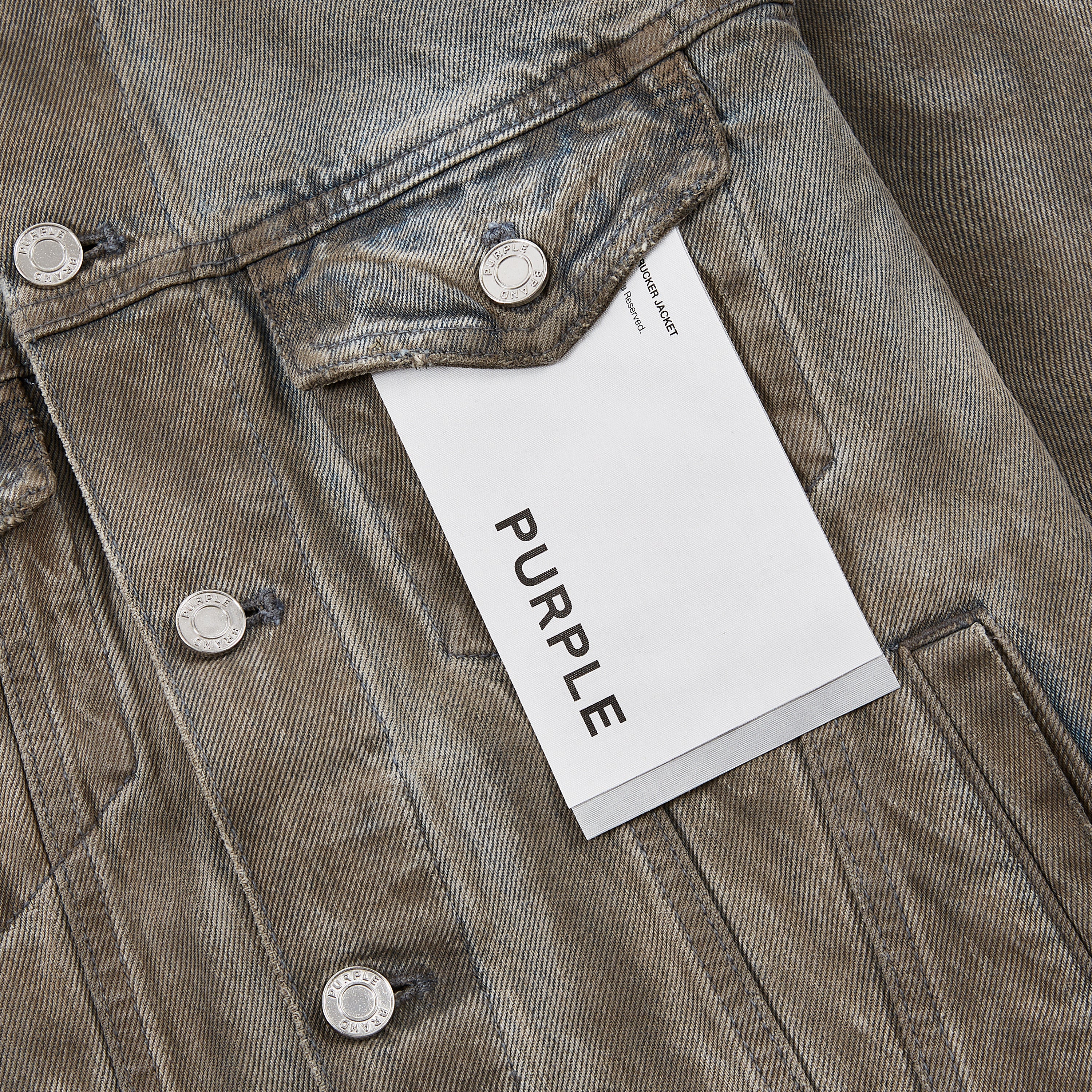 Arcilla Dirty Denim Jacket – Capsule NYC