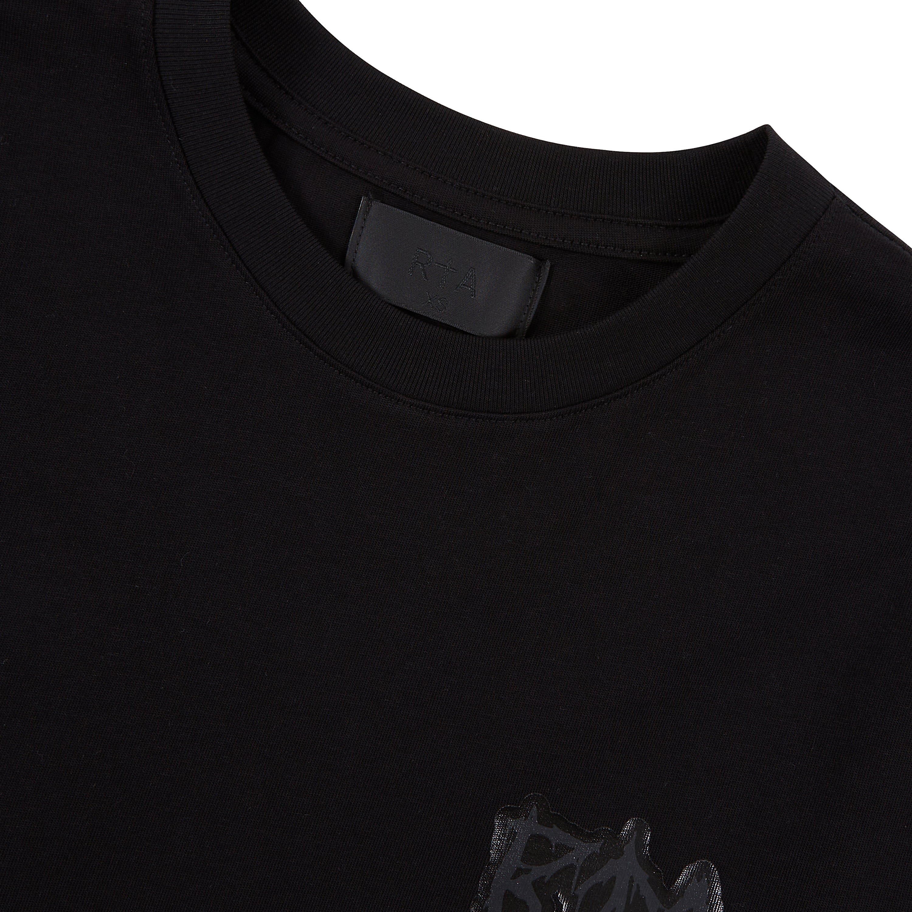 Liam Cyber Metal Tee | Black – Capsule NYC