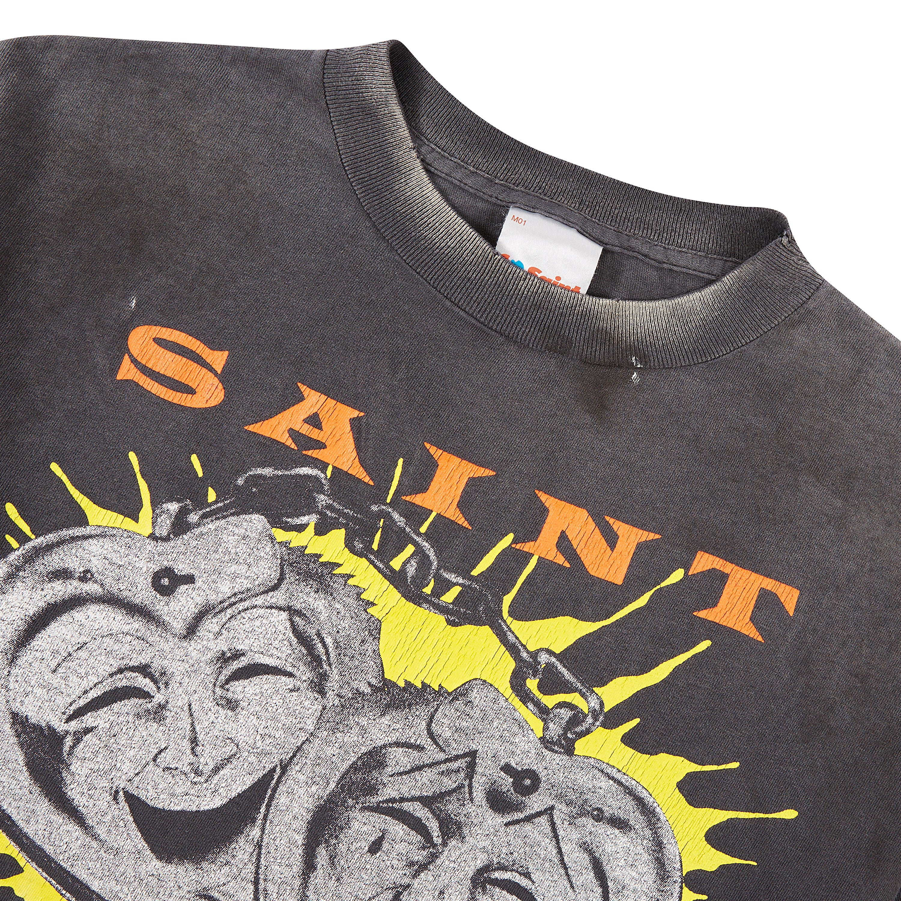 Saint Mask Tee | Black – Capsule NYC