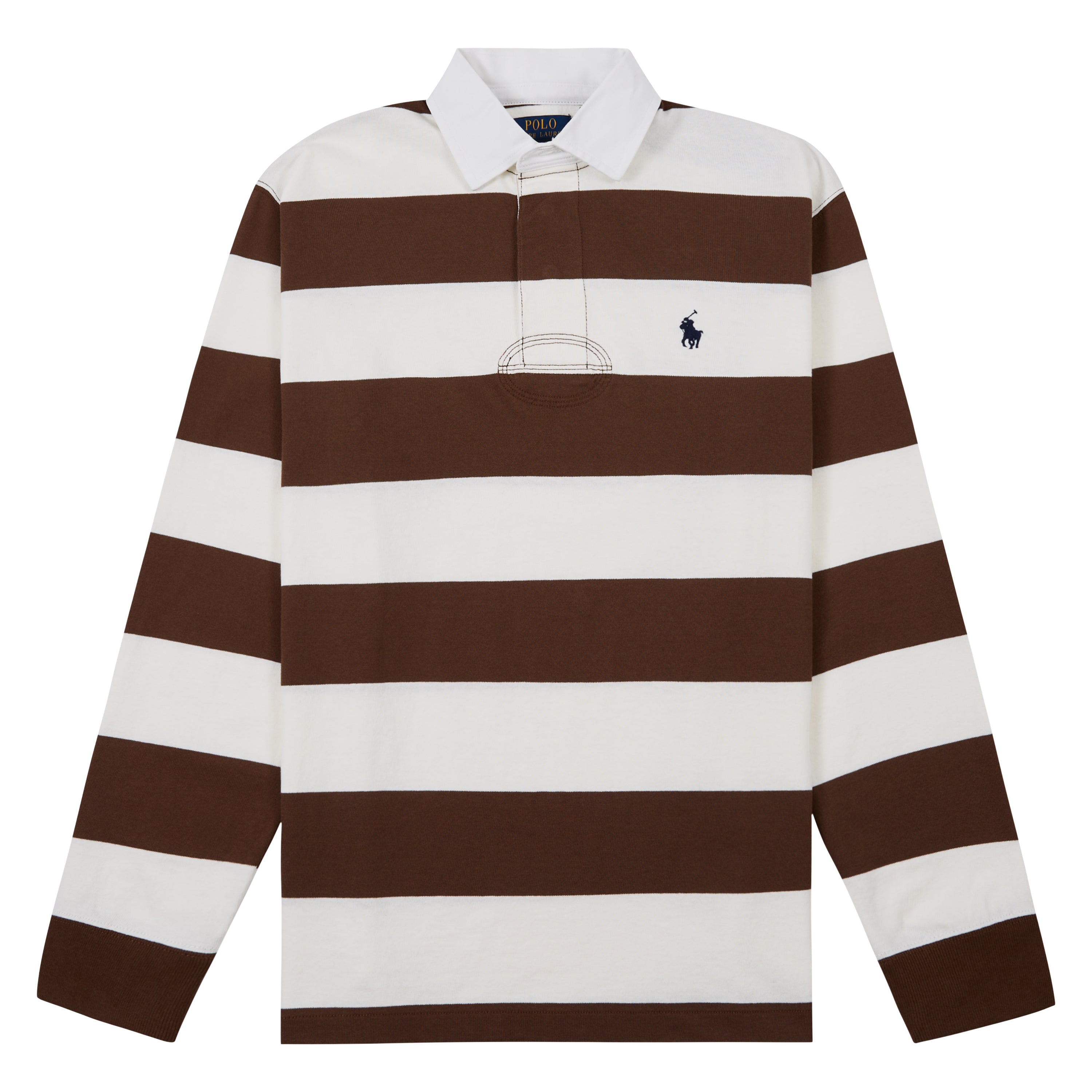 Iconic Rugby Shirt | Pale Russet/Trophy Cream – Capsule NYC
