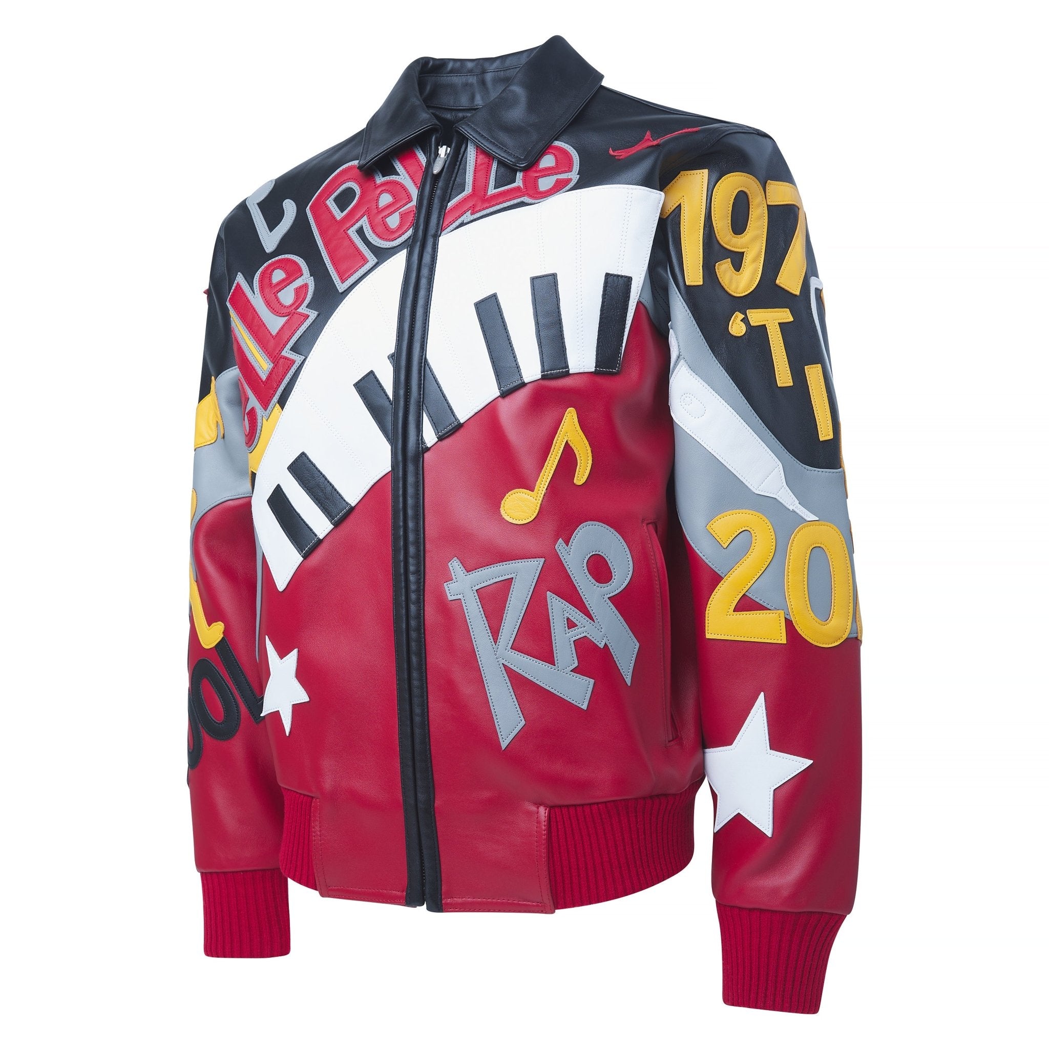 50 Years Of Hip Hop Jacket | Black/Cabernet/Grey/Maize – Capsule NYC