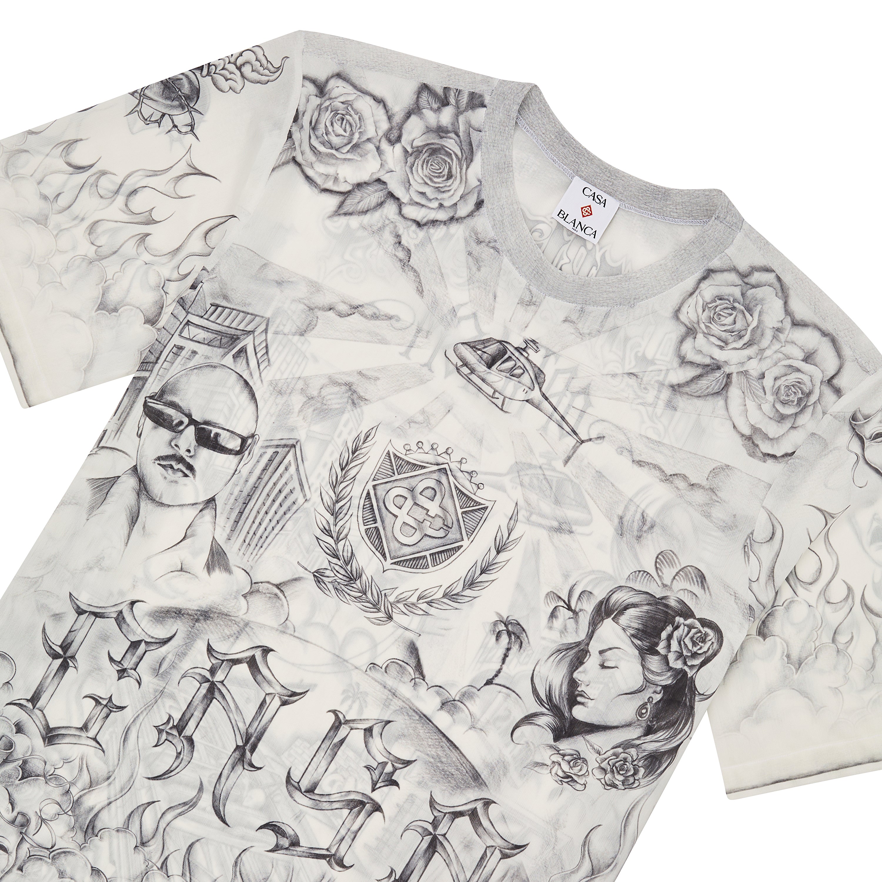 Tattoo Mesh Tee – Capsule NYC