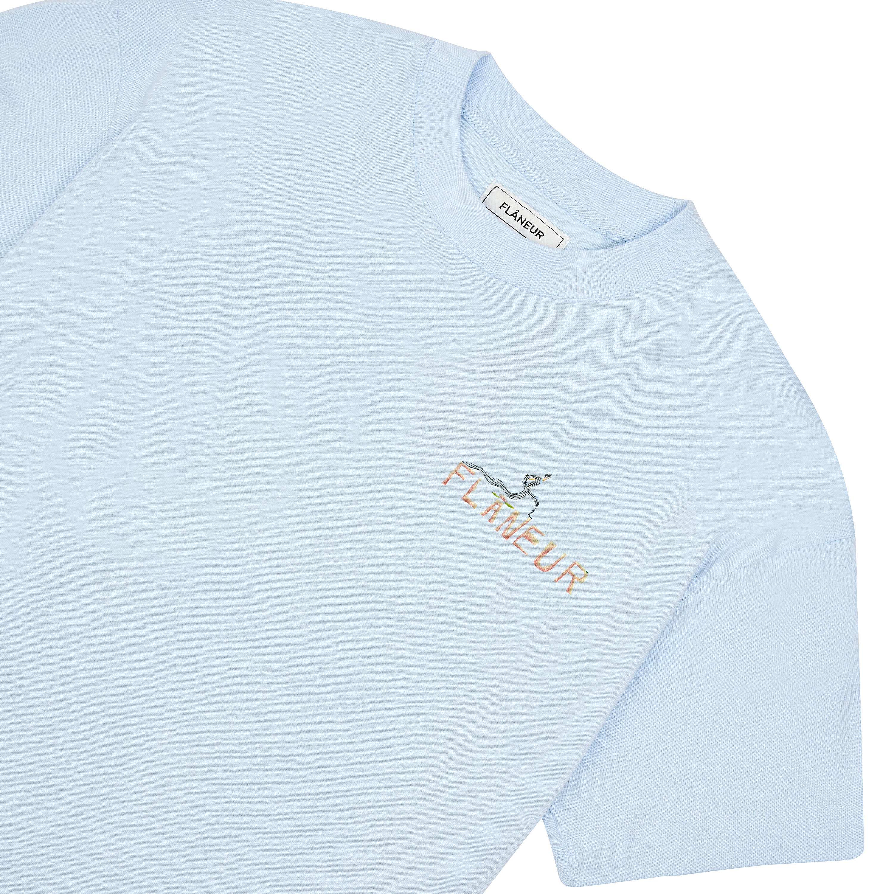 Passenger of Time Tee | Light Blue – Capsule NYC