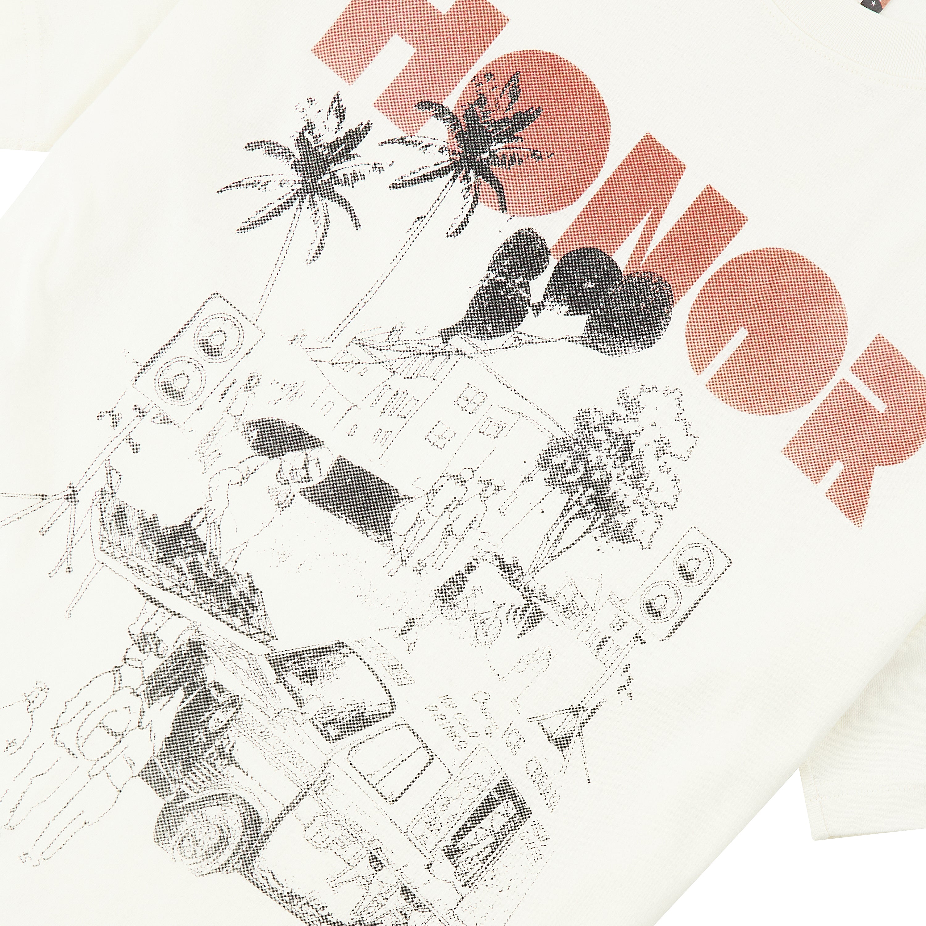 Block Party Tee | Bone – Capsule NYC