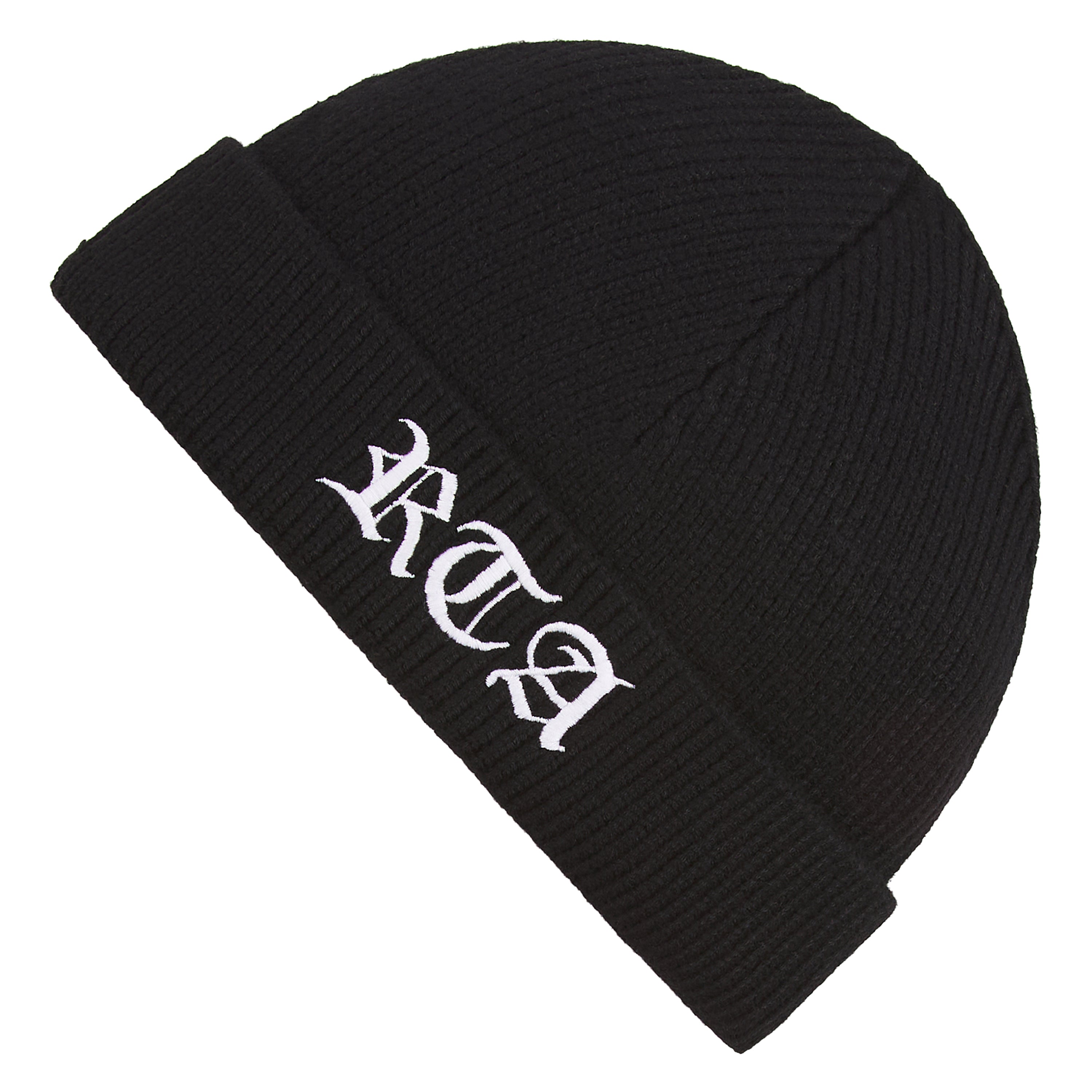 Zion Old English Cross Beanie | Black – Capsule NYC