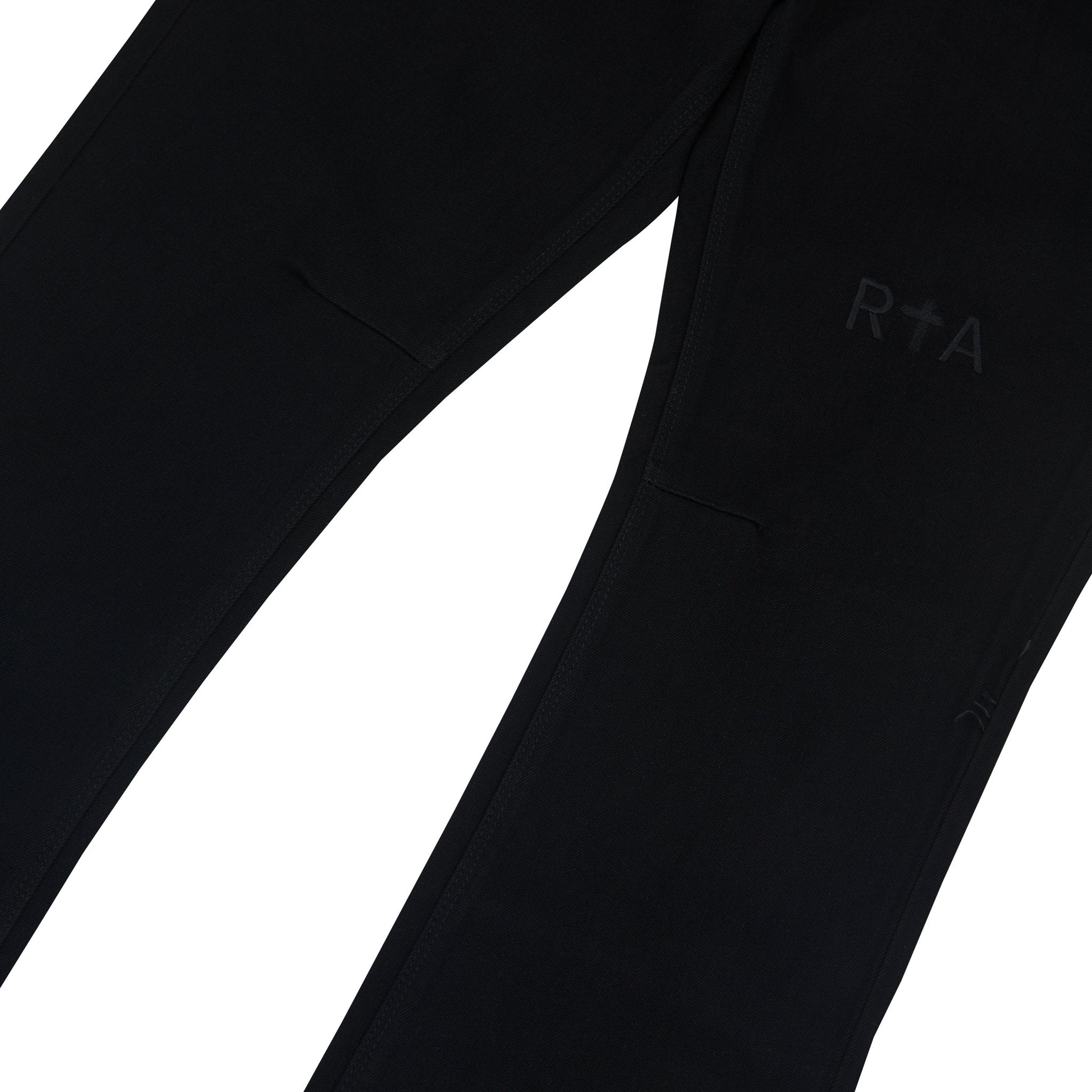 Denis Flared Denim | Black Logo – Capsule NYC