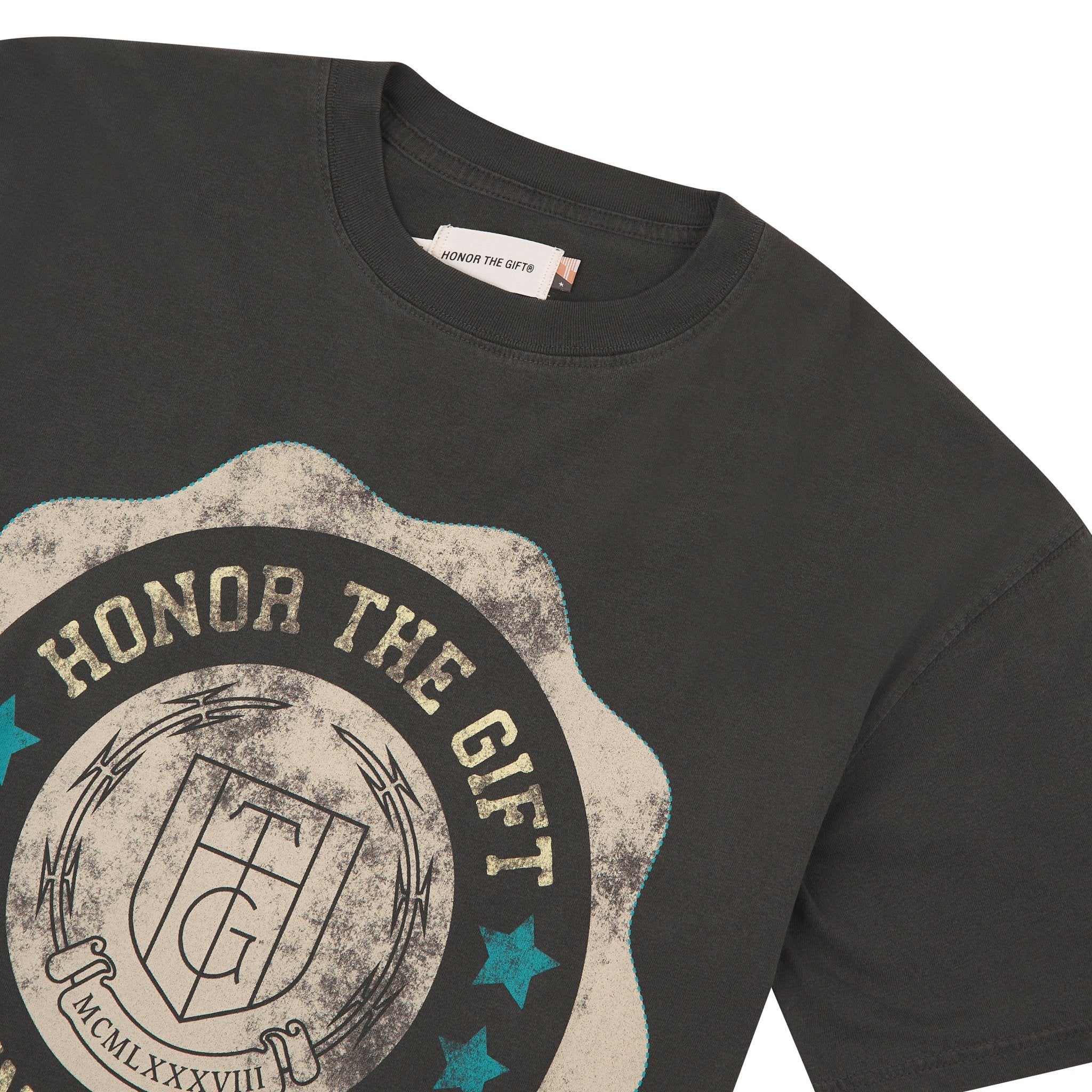 HTG Seal Logo Tee | Black – Capsule NYC