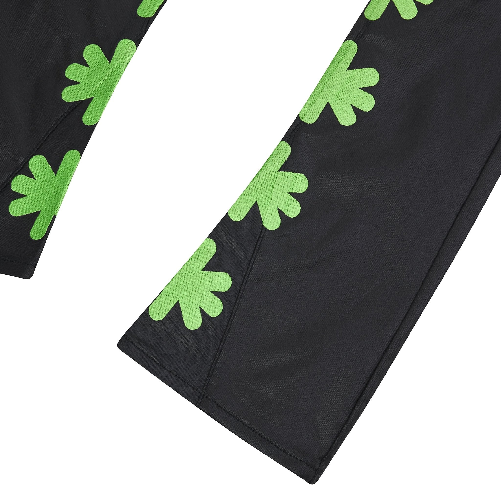 Slime Waxed Denim | Slime Green – Capsule NYC