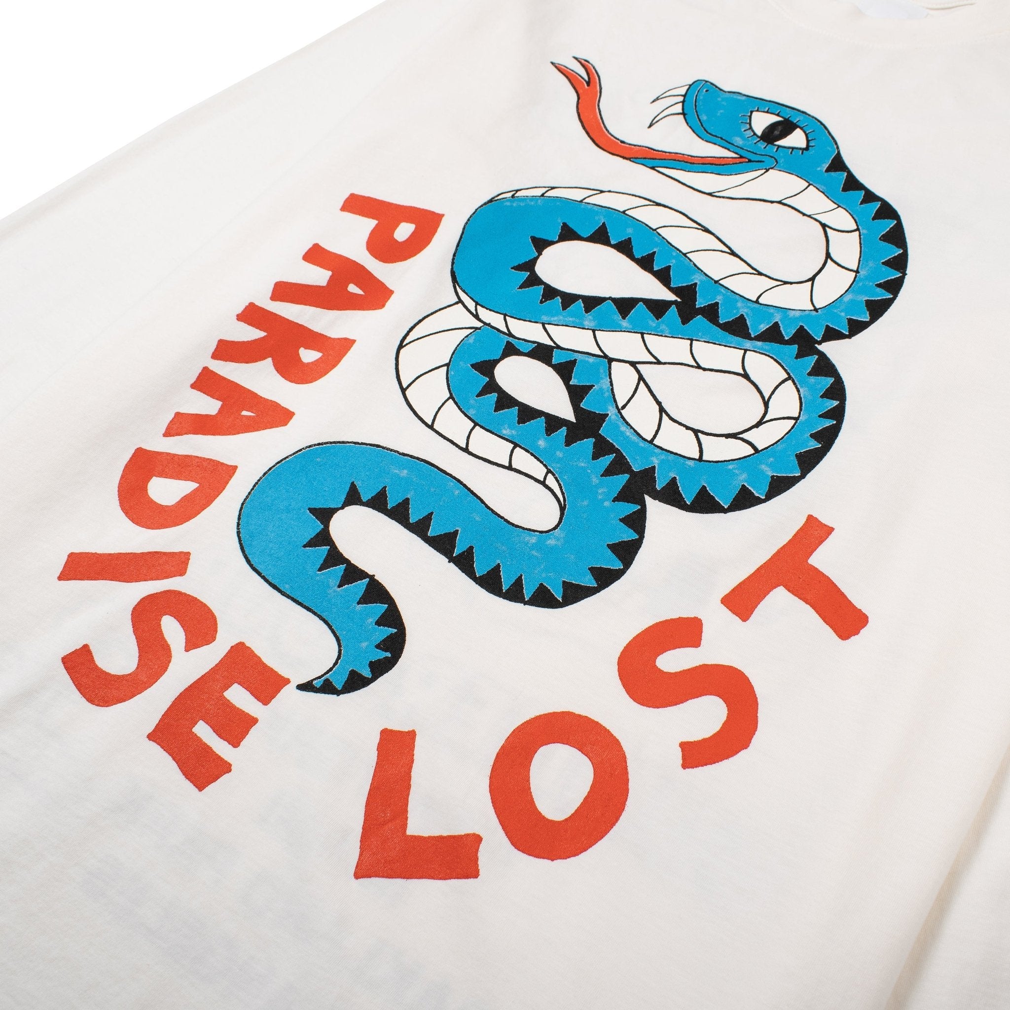 Snake Tour L/S Tee | White Alyssum – Capsule NYC