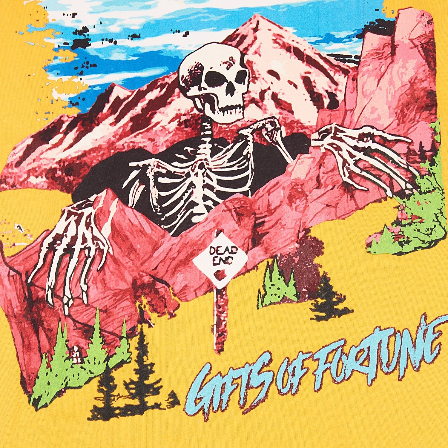 Dead End Tee | Mustard Yellow – Capsule NYC