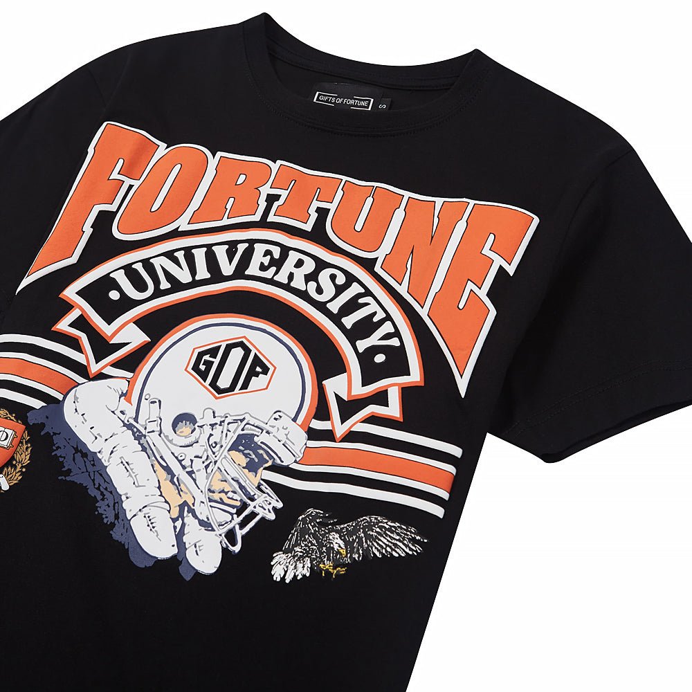 Fortune University Tee | Black – Capsule NYC