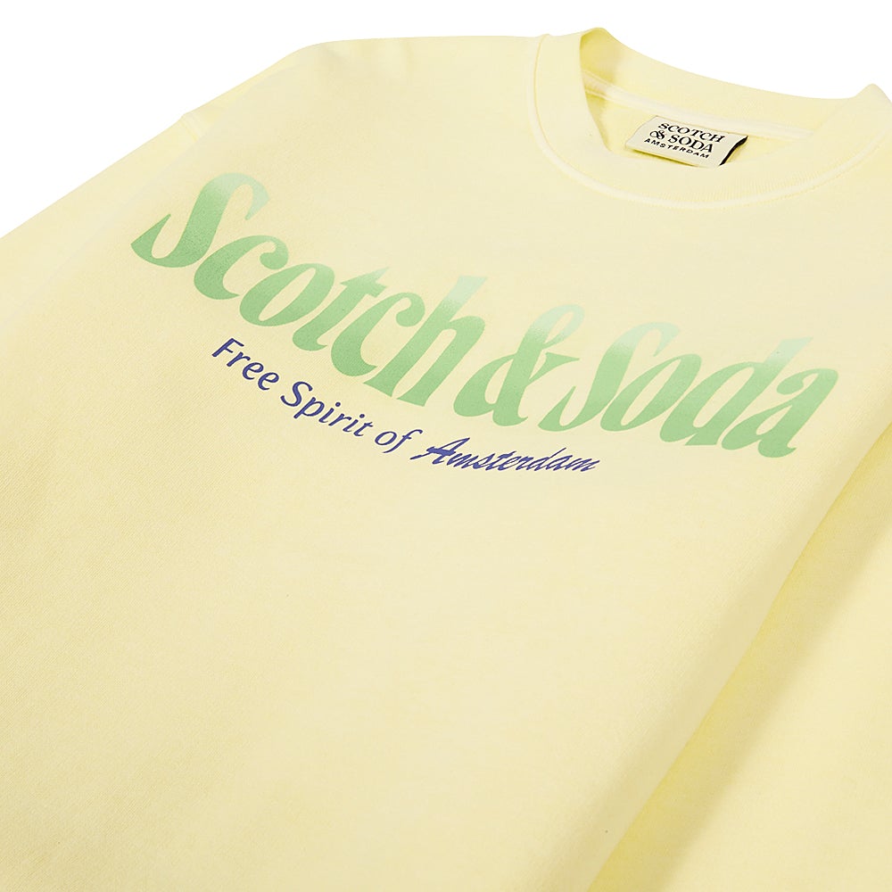 Logo Sweathshirt | Yellow – Capsule NYC
