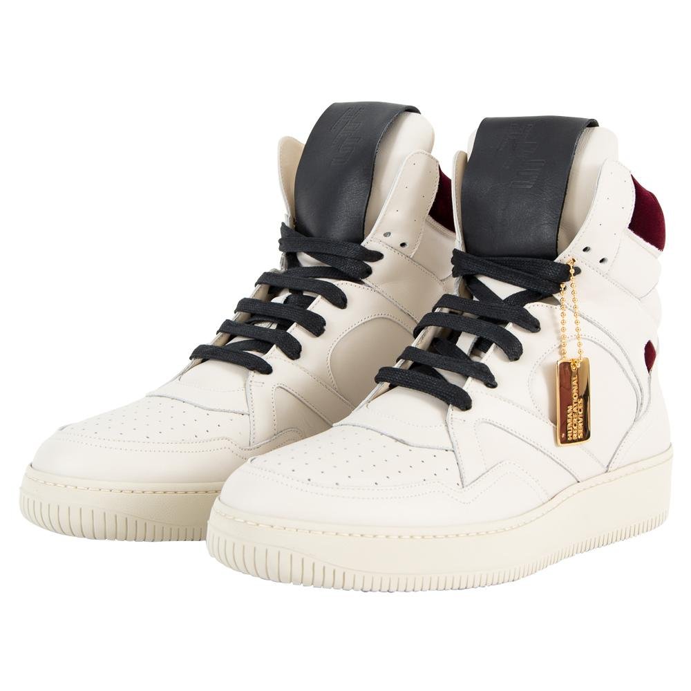 Mongoose Sneaker | Bone/Wine Velvet – Capsule NYC