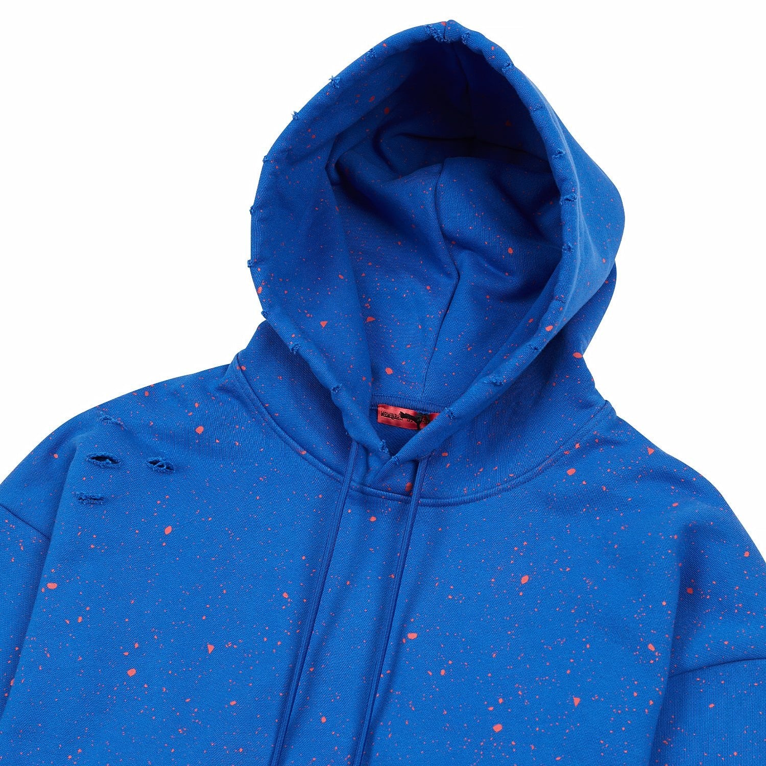 Oversized Spackle Hoodie | Dazzling Blue – Capsule NYC
